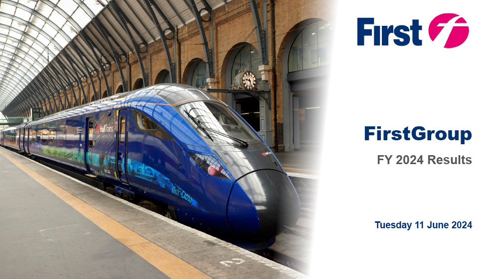 Latest results – FirstGroup plc